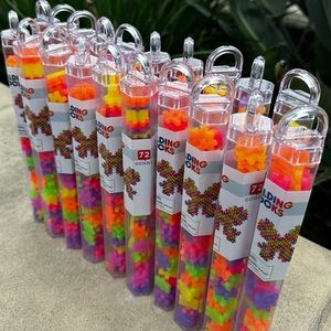 Target | Toys | 2 X Target Building Blocks Neon Glitter Colors Puzzle ...